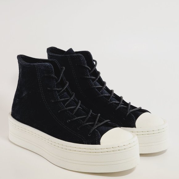 Converse | Shoes | Converse Ctas Hi Modern Lift Mono Suede Womens ...